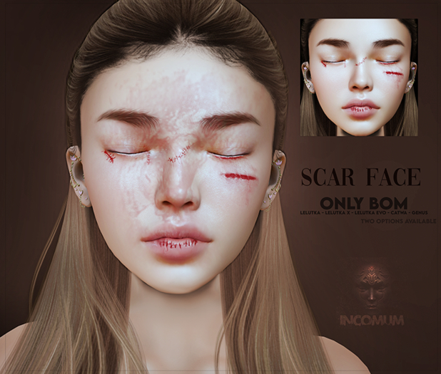 Second Life Marketplace - -INCOMUM- Scar Face